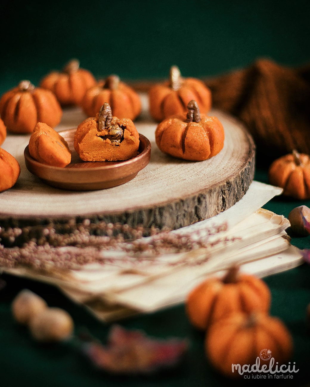 Prajituri de Halloween: dovleci aromati - madelicii.ro