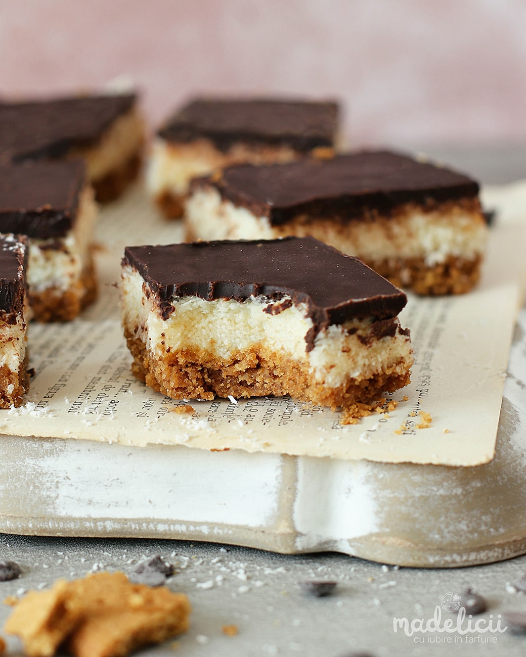 Prajitura cu cocos si ciocolata, rapida si delicioasa - madelicii.ro