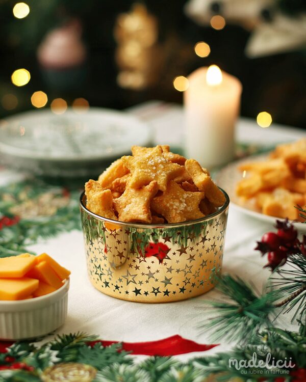 Saratele fragede cu branza cheddar - madelicii.ro